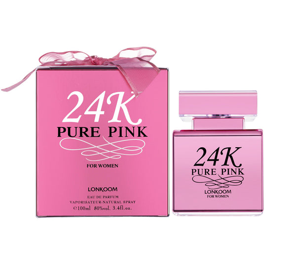 24K Pure Pink Eau de Parfum for Women - Elegant and Feminine Fragrance ...